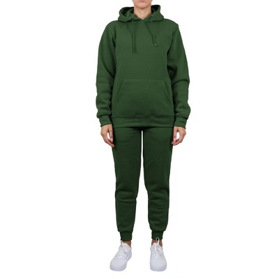 Rudolph Women's Loose Fit Fleece-lined Pullover Hoodie & Jogger 2-piece ...