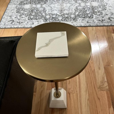 Marble Drink Table - Threshold™ : Target