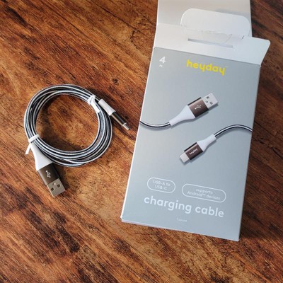Usb-c To Usb-a Braided Cable - Heyday™ : Target