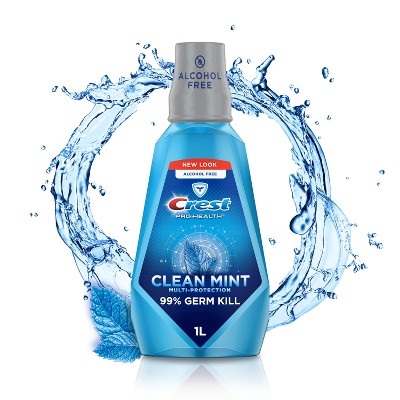 Crest 3d White Diamond Strong Wintermint Mouthwash - 1l : Target