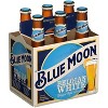 Blue Moon Belgian White Wheat Ale Beer - 6pk/12 Fl Oz Bottles : Target