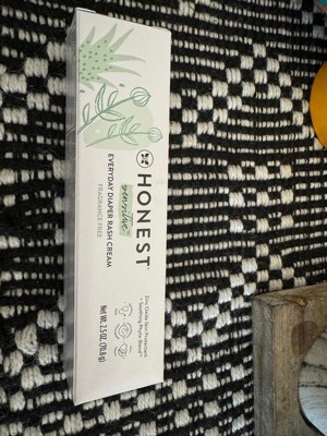The Honest Company Sensitive Everyday Diaper Fragrance Free Rash Cream ...