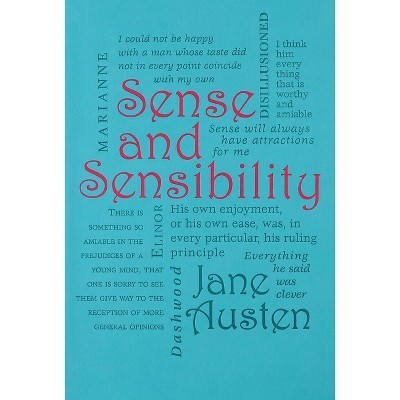 Sense and Sensibility - (Word Cloud Classics) by Jane Austen (Paperback ...