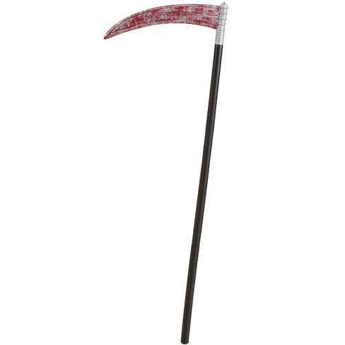 Halloweencostumes.com Grim Reaper Bloody Death Sickle, Black/red/gray ...