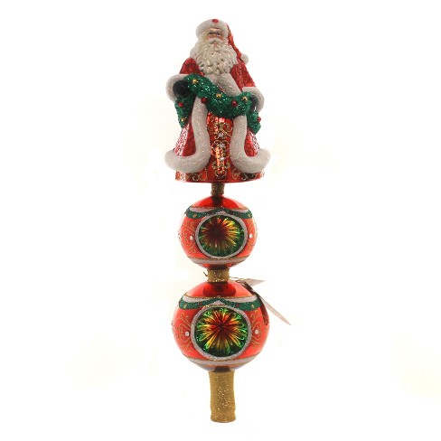 Christopher Radko Santa Tree Topper - Goimages U