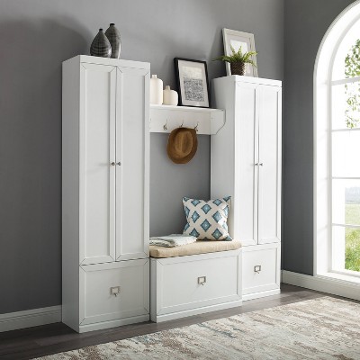 3pc Harper Entryway Set With 3 Pantry Closets Gray - Crosley : Target