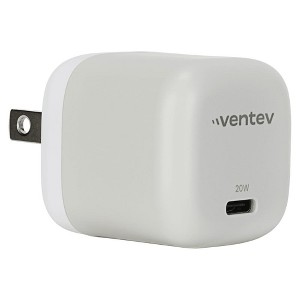 Ventev 20W Ultrafast Usb-C Universal Mini Wall Charger And Usb-C To Usb ...