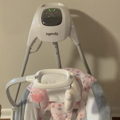 Ingenuity Simplecomfort Multi-direction Compact Baby Swing With ...