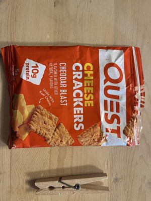 Quest Nutrition Cheese Crackers - Cheddar Blast - 4.23oz : Target
