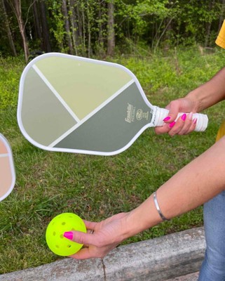 Franklin Sports 2 Player Poly Pro Pickleball Set With Balls - Pink ...