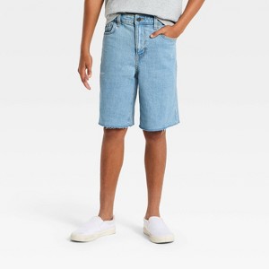 Boys' Loose Jorts - art class™ Medium Wash XS : Target