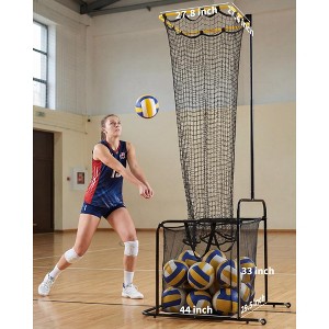 Volleyball Setter Training Net, Portable Volleyball Trainer Equipment ...
