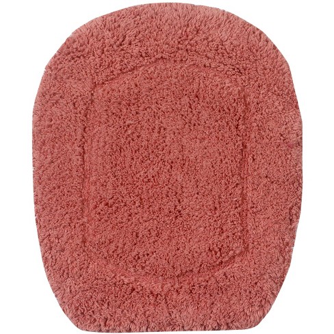 18"x18" Waterford Collection Coral Cotton Tufted Bath Rug - Home ...