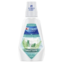 Crest 3d White Diamond Strong Wintermint Mouthwash - 1l : Target