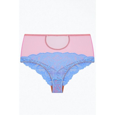 Women's Penelope Lace High Waist Knicker - Dora Larsen Us6 : Target