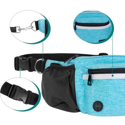 Petami Dog Fanny Pack, Pet Waist Belt Treat Pouch For Walking Training ...