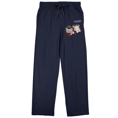 Samezu Shark Hammerhead And Seal Men's Navy Sleep Pajama Pants-large ...