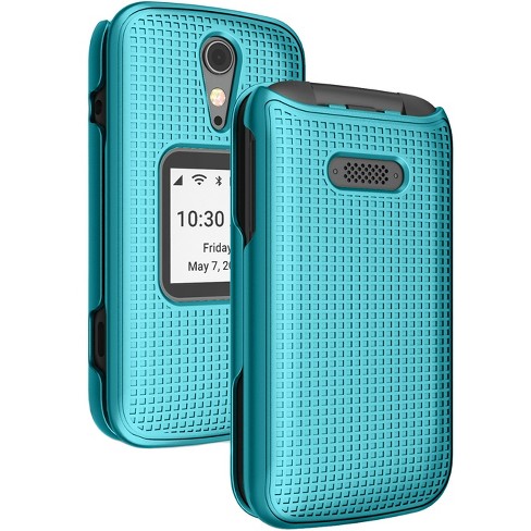 Nakedcellphone Hard Case For Lively Jitterbug Flip 2 Phone - Teal Mint ...