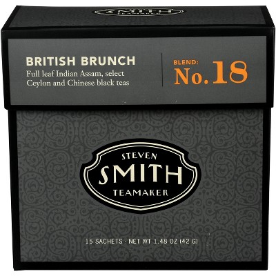 Smith British Brunch Tea - Case Of 6 - 15 Sachets : Target