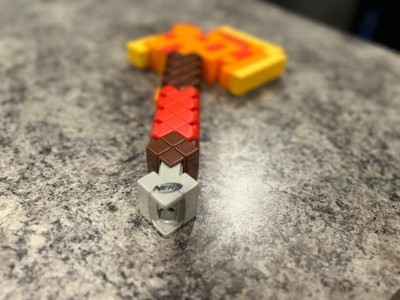 Nerf Minecraft Firebrand Axe : Target