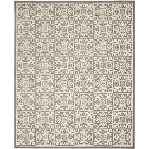 Nourison Aloha Modern Mosaic Flatweave High-low Indoor Outdoor Area Rug ...