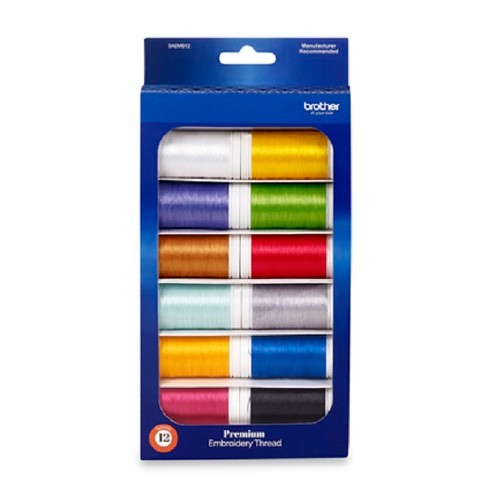 Brother Essentials Embroidery Thread, 12 Spools : Target