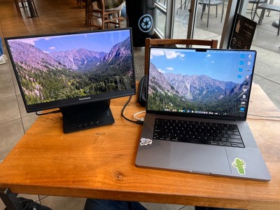 Viewsonic Vp16-oled 15.6" Portable 1080p Oled Monitor With 60w Usb-c ...