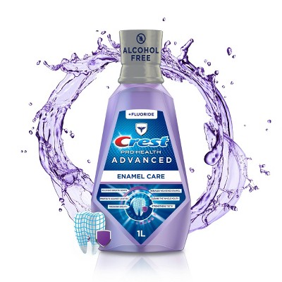 Crest 3d White Diamond Strong Wintermint Mouthwash - 1l : Target