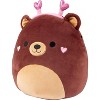Squishmallows 10" Omar The Bear Plush- Collectible Soft & Squishy Bear ...