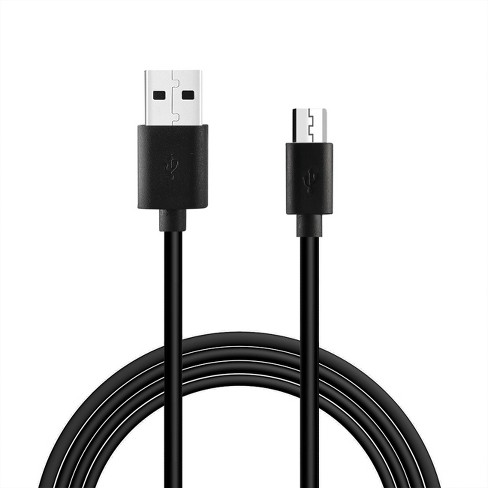 Reiko 3.3ft Pvc Material Micro Usb 2.0 Data Cable In Black And Simple ...