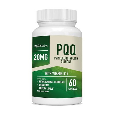 Pqq Capsules, Supports Mitochondrial Biogenesis, Cognition, Energy ...