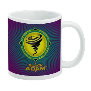 Black Adam Cyclone Icon Ceramic Coffee Mug Novelty Gift Mugs for Coffee ...