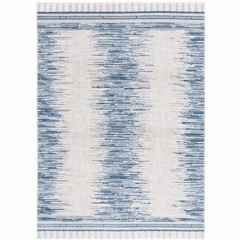 Alamo Alm732 Power Loomed Indoor Area Rug - Grey/blue - 9'x12 ...