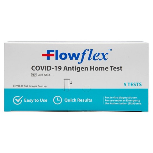Flowflex Covid-19 Antigen Home Test - 5ct : Target