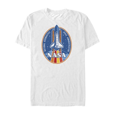 Men's Nasa Retro Rocket Emblem T-shirt : Target