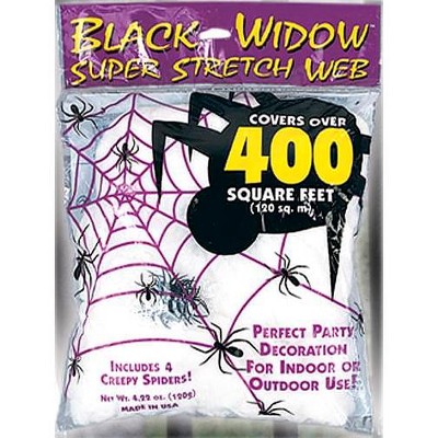 Funworld 5 Foot Rope Spider Web Halloween Decoration : Target