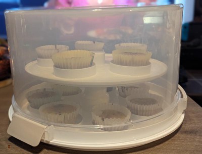 Round Cake Carrier White/clear - Figmint™ : Target