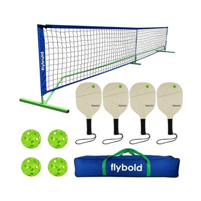 Flybold Lightweight Sturdy Portable Set Of Pickleball Net-blue : Target