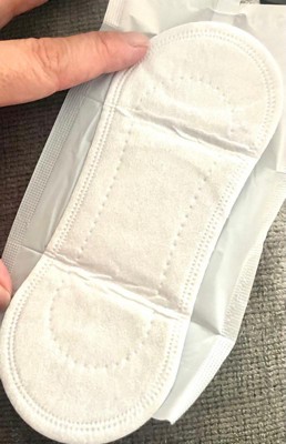 L . Organic Cotton Topsheet Ultra Thin Extra Coverage Panty Liners ...