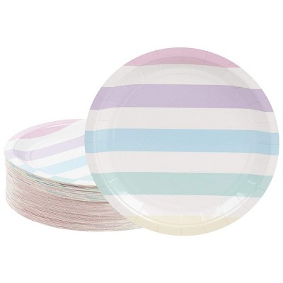 Colored Paper Plates : Target