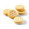 Organic Mini Peanut Butter Sandwich Crackers - 8ct - Good & Gather ...