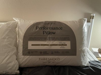 Standard/queen Extra Firm Performance Bed Pillow - Threshold™ : Target