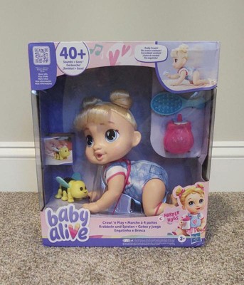 Baby Alive Crawl N Play Baby Doll Harper : Target