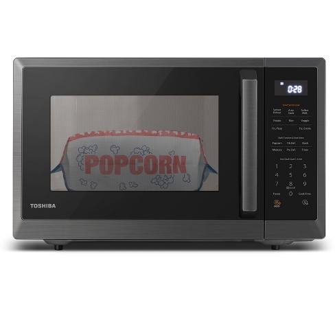 Toshiba 1.2 Cu. Ft. 1100-watt Countertop Microwave Oven With Smart ...