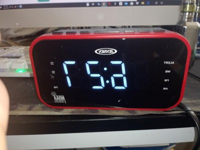 Jensen Am/fm Weather Band Clock Radio With Weather Alert, Dual ...