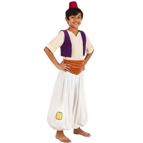 Halloweencostumes.com M Boy Kid's Disney Aladdin Deluxe Street Rat ...