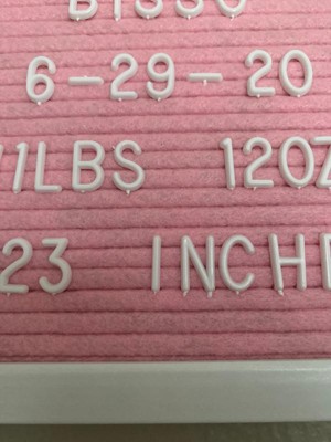 Pearhead Letterboard Wall Sign Panel - Gray : Target