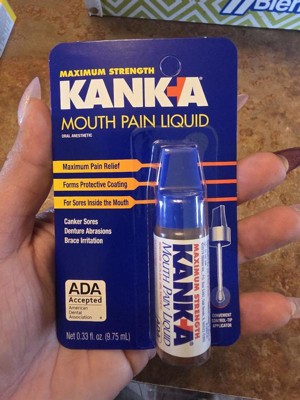 Kanka Mouth Pain Maximum Strength Gel - 0.33 fl oz : Target