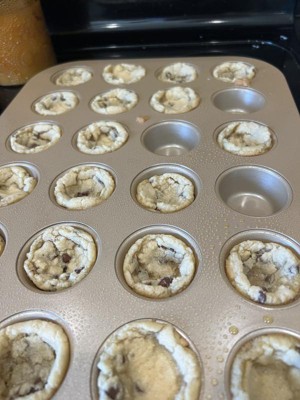 24ct Nonstick Aluminized Steel Mini Muffin Baking Pan - Figmint™ : Target