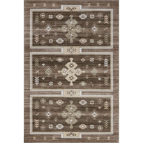 Lauren Liess X Rugs Usa - Briar Geometric Machine Washable Area Rug, 9 ...